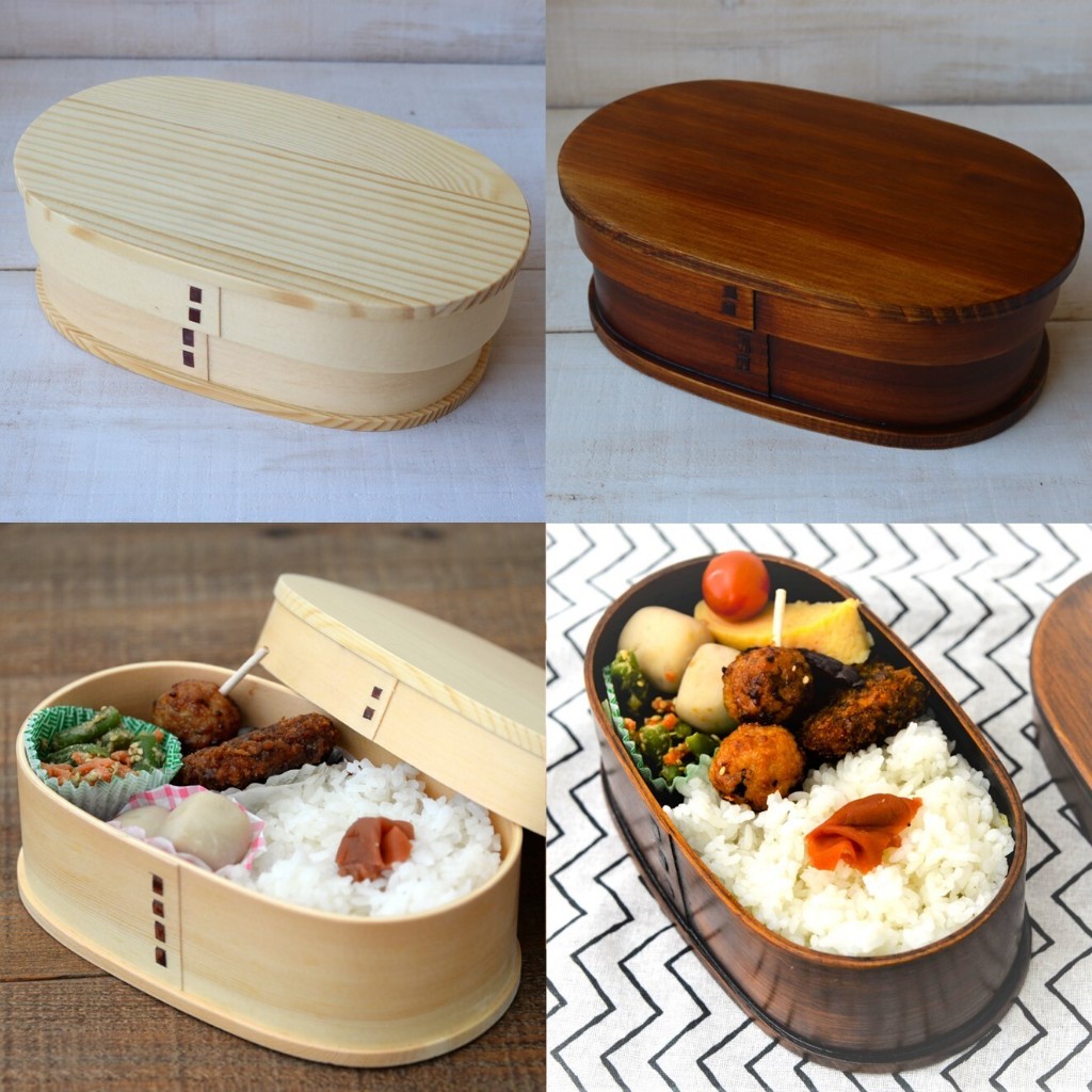 Jual Magewappa Style Lunch Box Rectangle Bento Box Oval Lunch Box ...