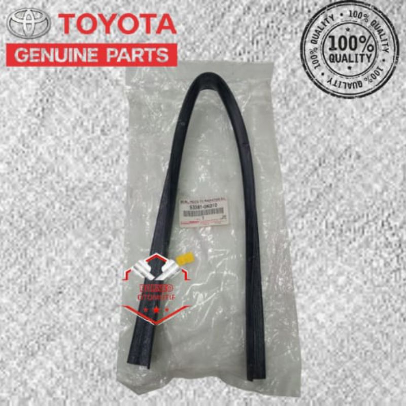 Jual Karet Seal Kap Mesin Ke Radiator Fortuner TGN51 2012-2015/Fortuner ...