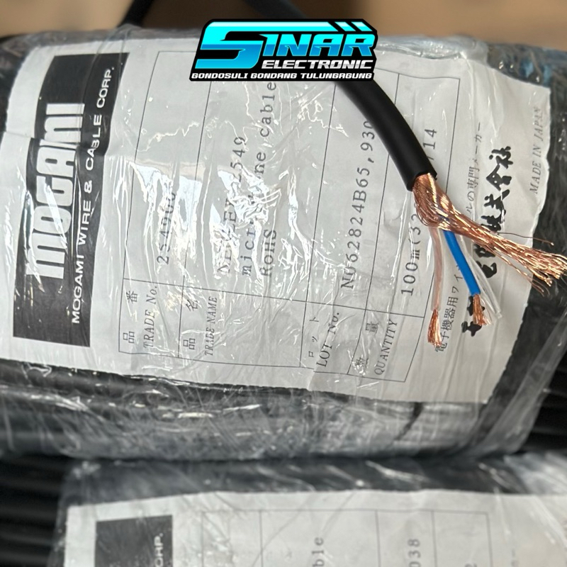 Jual KABEL MIC MOGAMI MADE IN JAPAN ORIGINAL | Shopee Indonesia