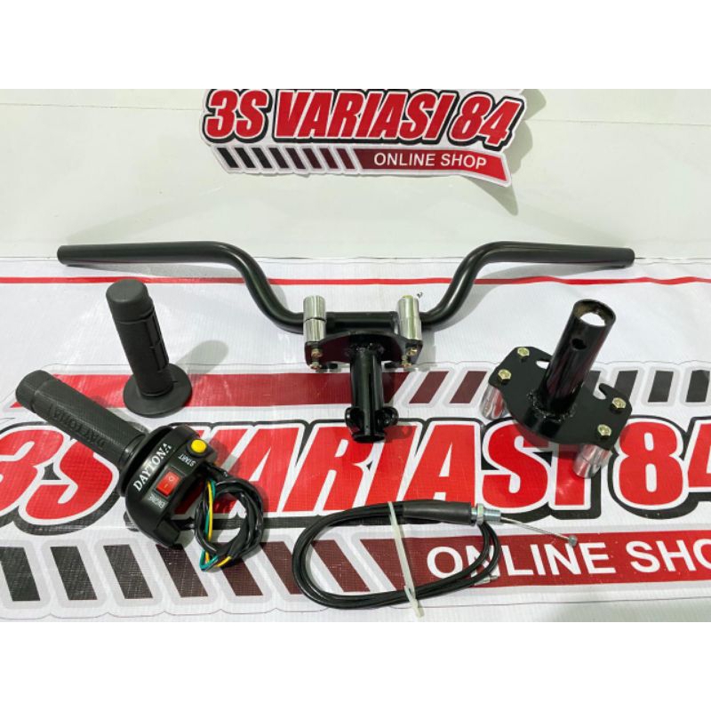 Jual Stang model beat street+adaptor stang+gas spontan 2tombol | Shopee ...
