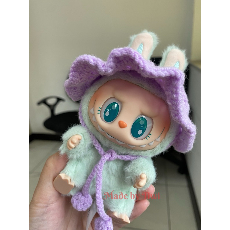 Jual Topi Rajut Labubu | Labubu Hat Crochet Rimba | Shopee Indonesia