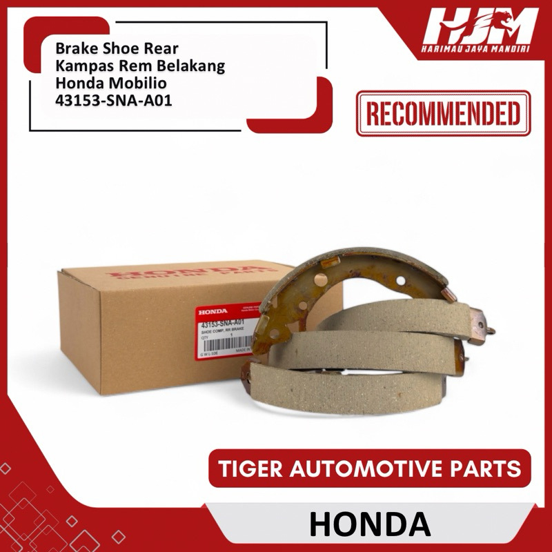 Jual Brake Shoe - Kampas Rem Roda Belakang Tromol Honda Mobilio Jazz ...