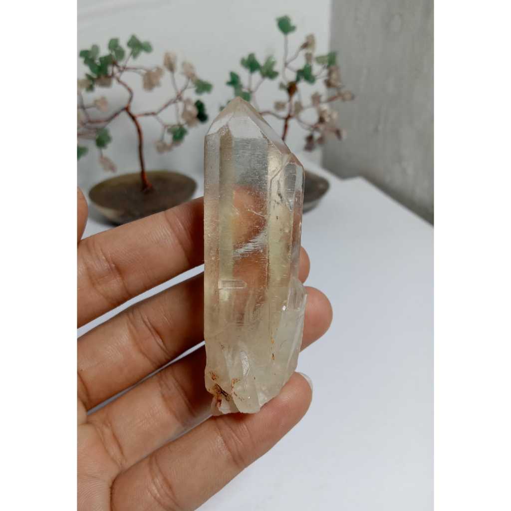 Jual Batu Citrine Quartz Pointer 44 gramss | Shopee Indonesia