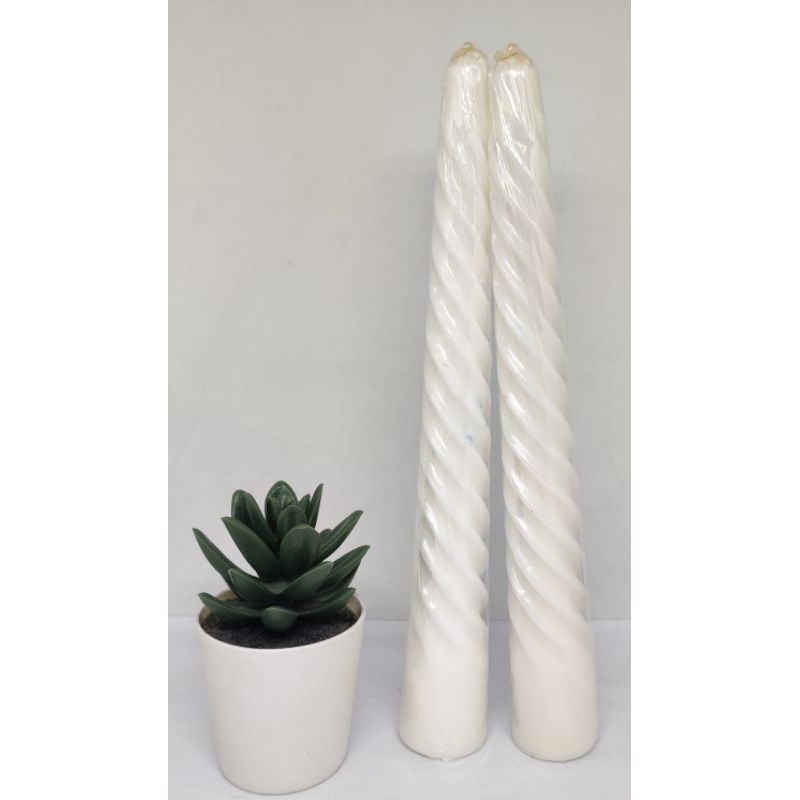 Jual LILIN ULIR 25 CM ( PUTIH) | Shopee Indonesia