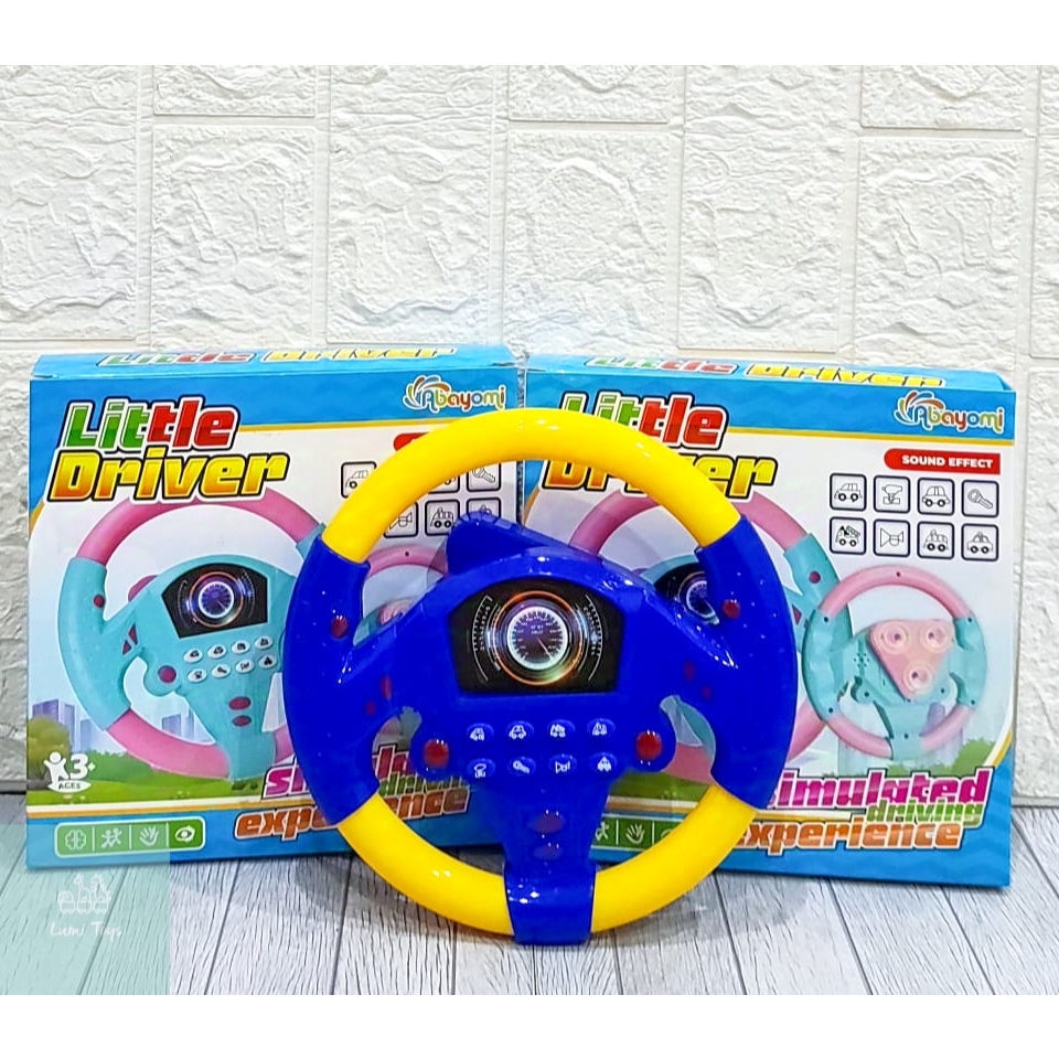 Jual Mainan Anak Setir Setiran Mobil Little Driver Steering Wheel ...