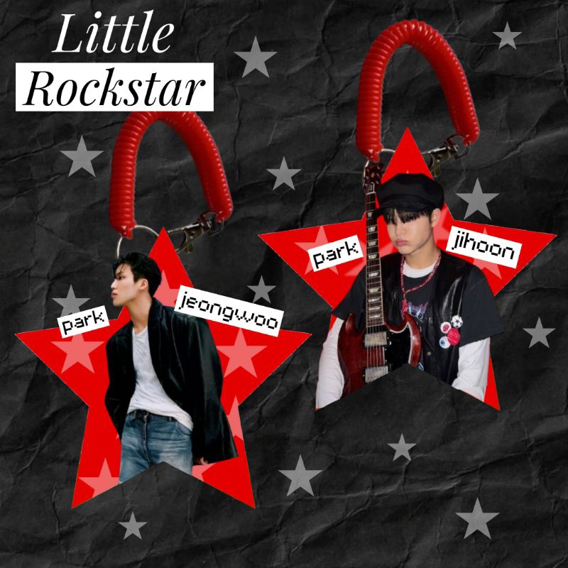 Jual [PRE-ORDER] LITTLE ROCKSTAR KEYCHAIN TREASURE KEYCHAIN ACRYLIC 2 ...