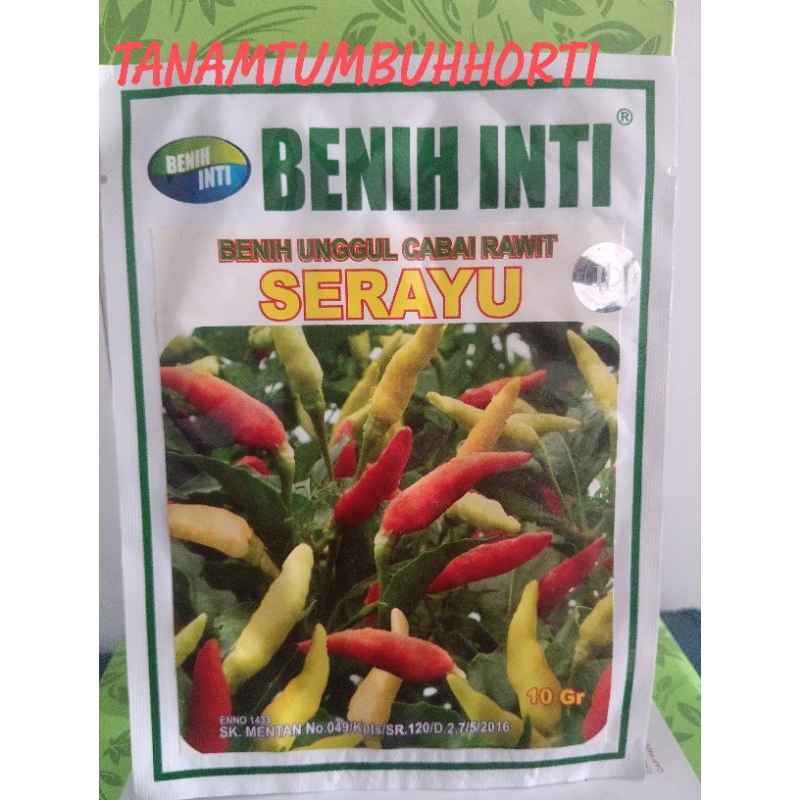 Jual Benih Cabe rawit Unggul Serayu isi 10 gr Benih Inti | Shopee Indonesia