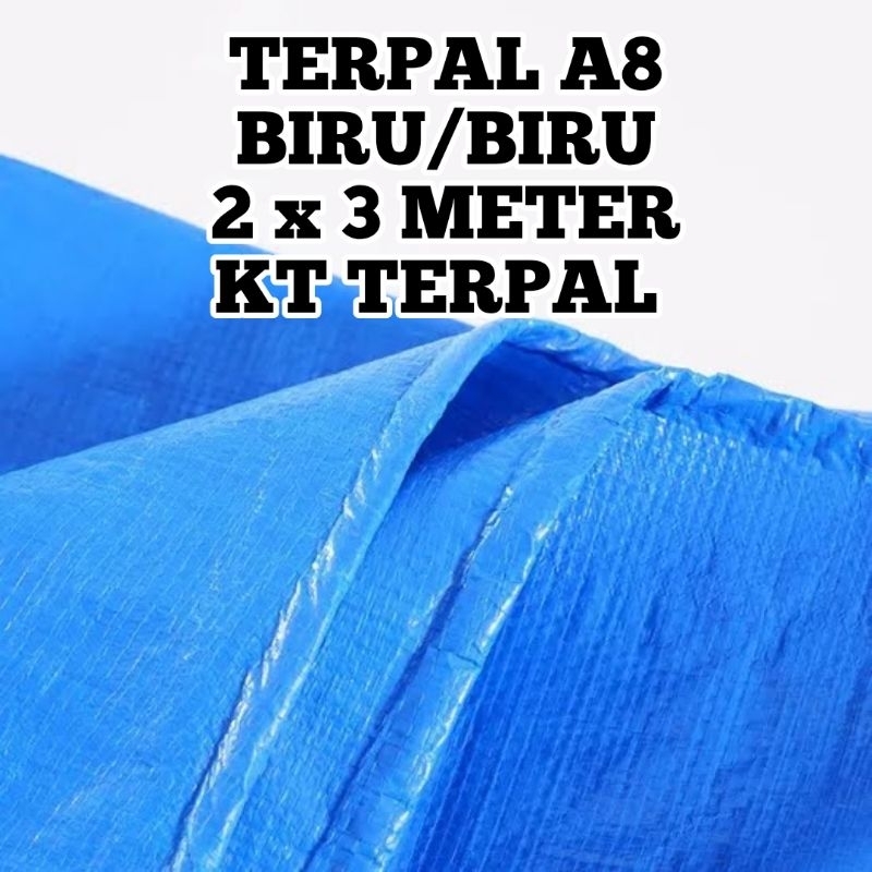 Jual Terpal Plastik Warna Biru/Biru Type A8 Ukuran Panjang 2 Meter ...