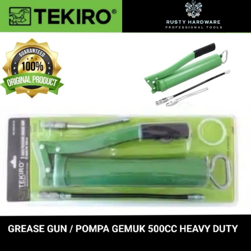 Jual TEKIRO – GREASE GUN / POMPA GEMUK 500CC (HEAVY DUTY). 100% ...