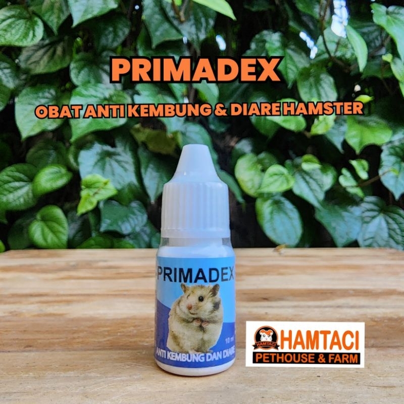 Jual PRIMADEX 10ML OBAT KEMBUNG-MENCRET HAMSTER/GERBIL/LANDAK/SMALLPETS ...