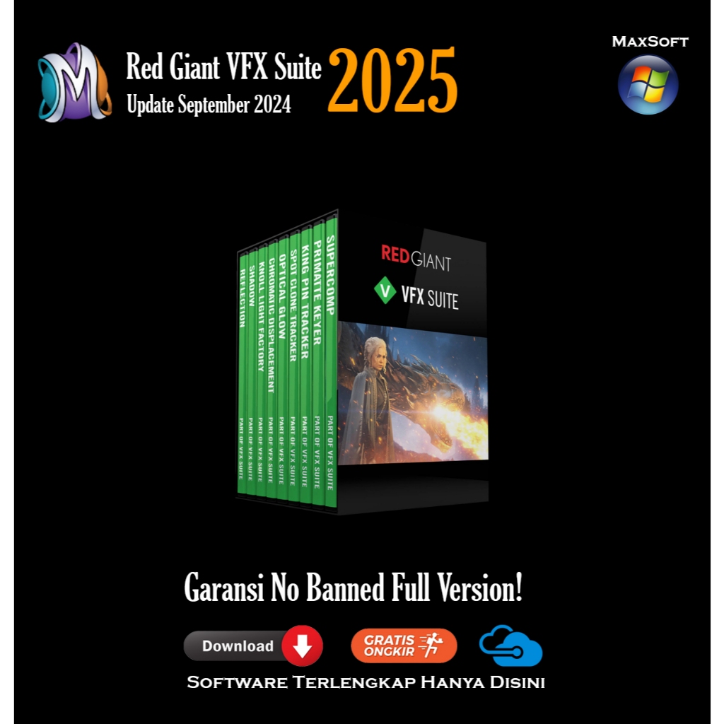 Jual Red Giant VFX Suite 2025 Lisensi Permanen | Shopee Indonesia