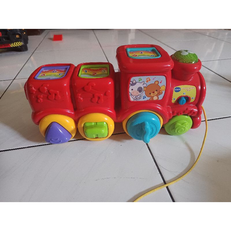 Jual VTech Pop UP Animals Train | Shopee Indonesia