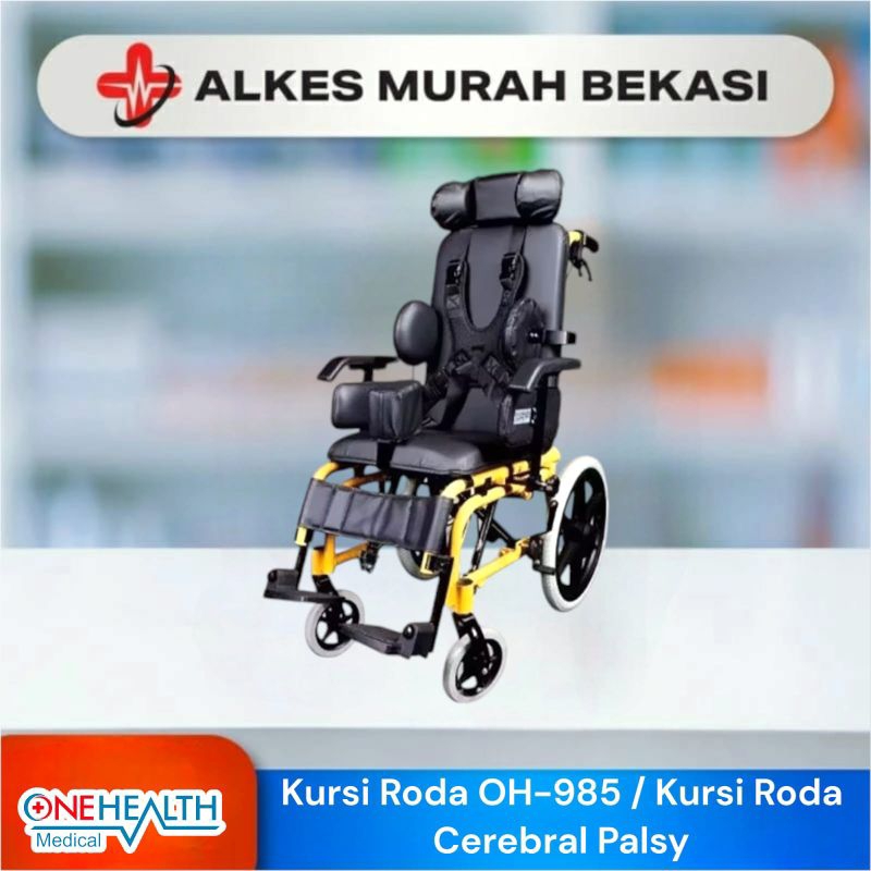 Jual ONEHEALTH Kursi Roda Anak OH-985 / Kursi Roda Cerebral Palsy ...