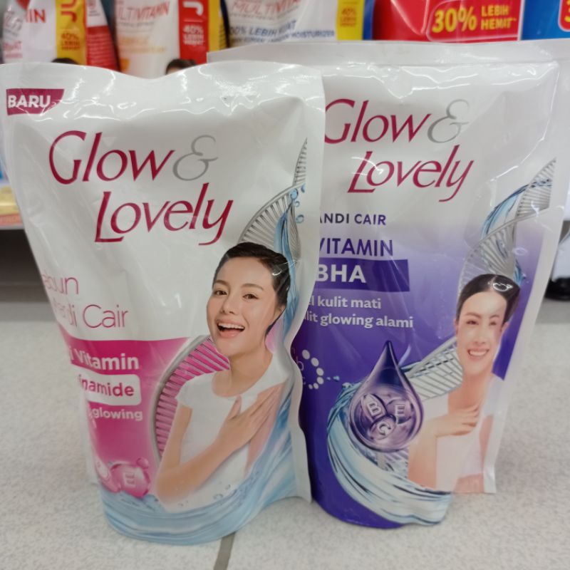 Jual Glow & Lovely Sabun Mandi Cair Multivitamin 400ml | Shopee Indonesia