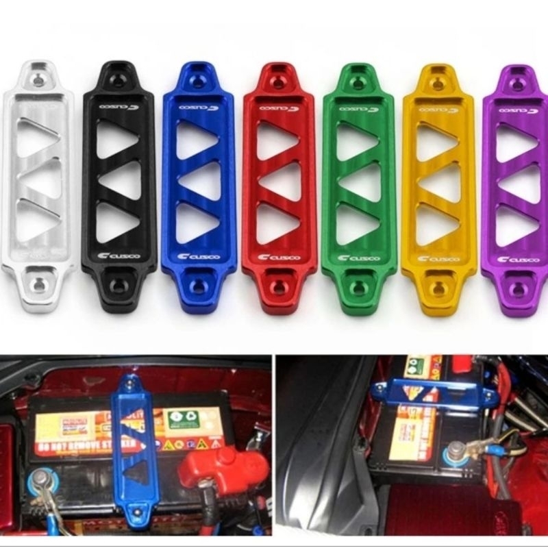 Jual CUSCO ACCU Battery Tie Bracket-Pegangan Breket Aki Universal ...