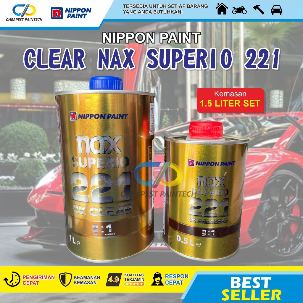 Jual CLEAR NAX SUPERIO 221 2:1 1,5 LITER | Shopee Indonesia