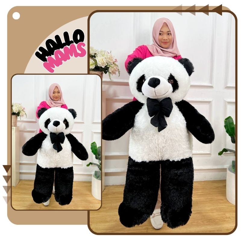 Jual Boneka Beruang Panda Jumbo Besar | Shopee Indonesia