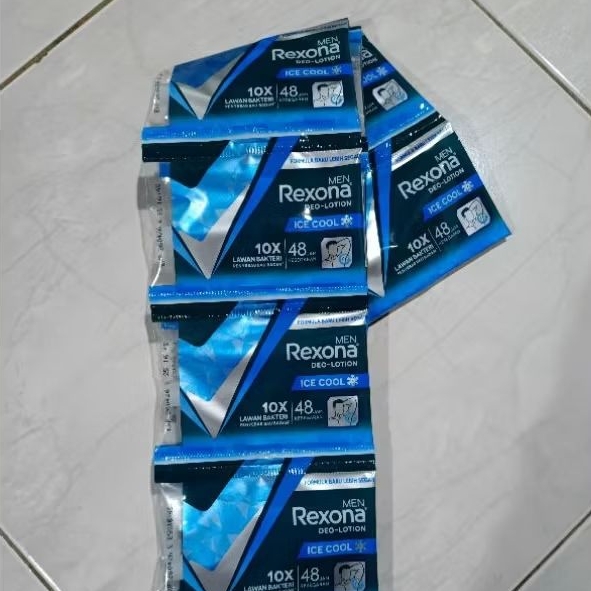 Jual REXONA DEO LOTION ICE COOL (1 RENCENG) 12pcs x 9gr | Shopee Indonesia