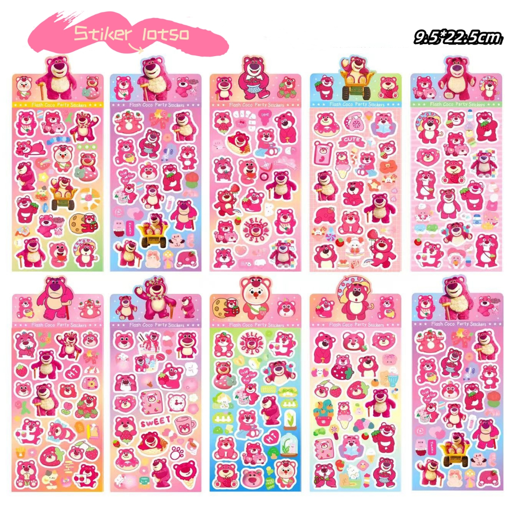 Jual Sticker lucu kuromi Sticker lucu labubu Sticker lucu lotso ...