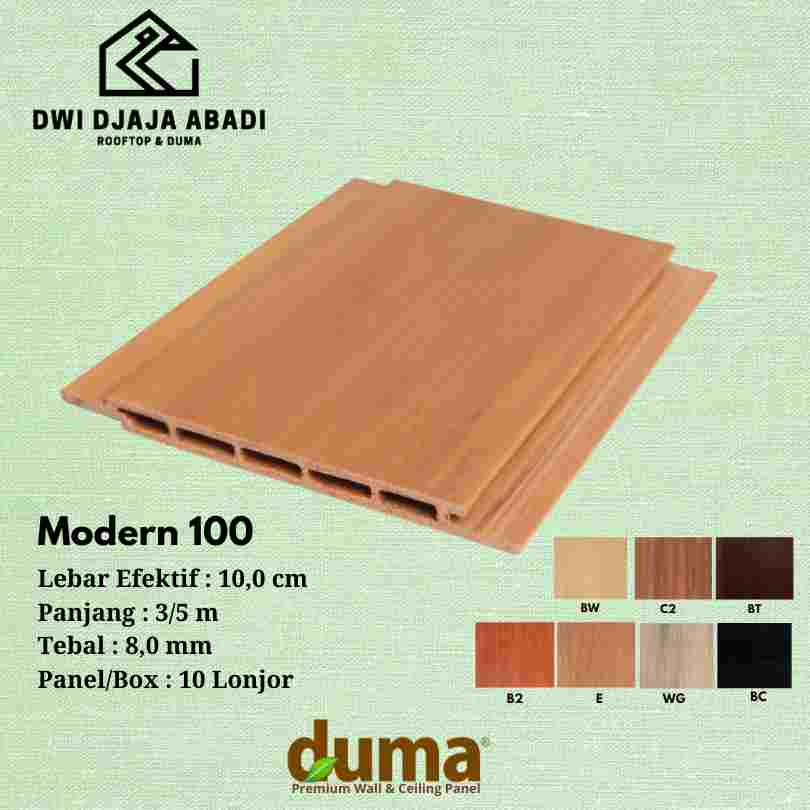 Jual DUMA® PANEL WPC TIPE MODERN 100 | Shopee Indonesia