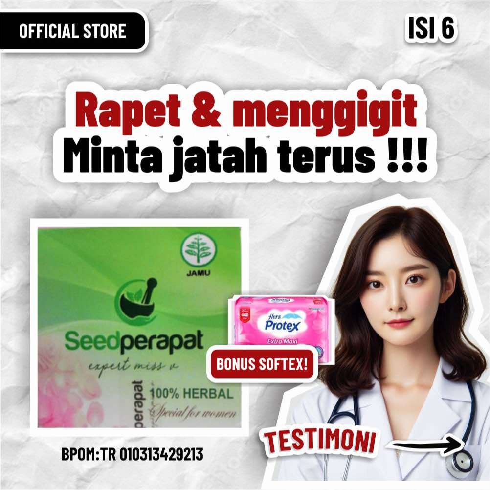 Jual Seed Perapat Herbal untuk Miss V Rapat – Obat Keputihan Aman BPOM ...