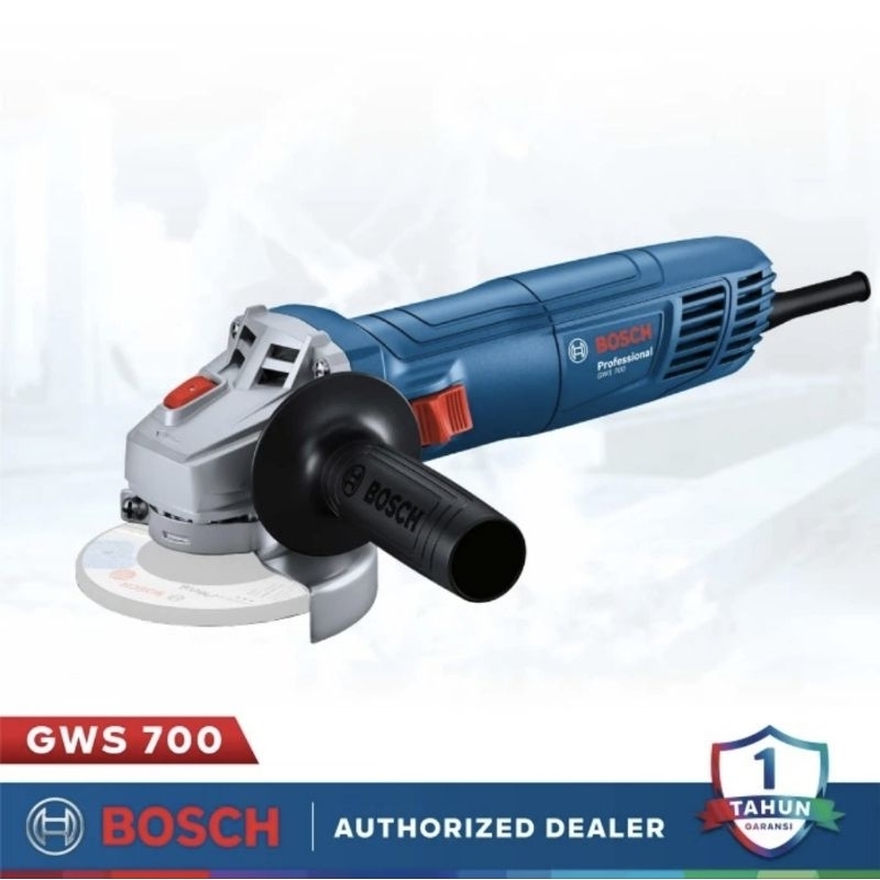 Jual Gerinda listrik BOSCH GSW 700 4" angle grinder 10 mm | Shopee ...