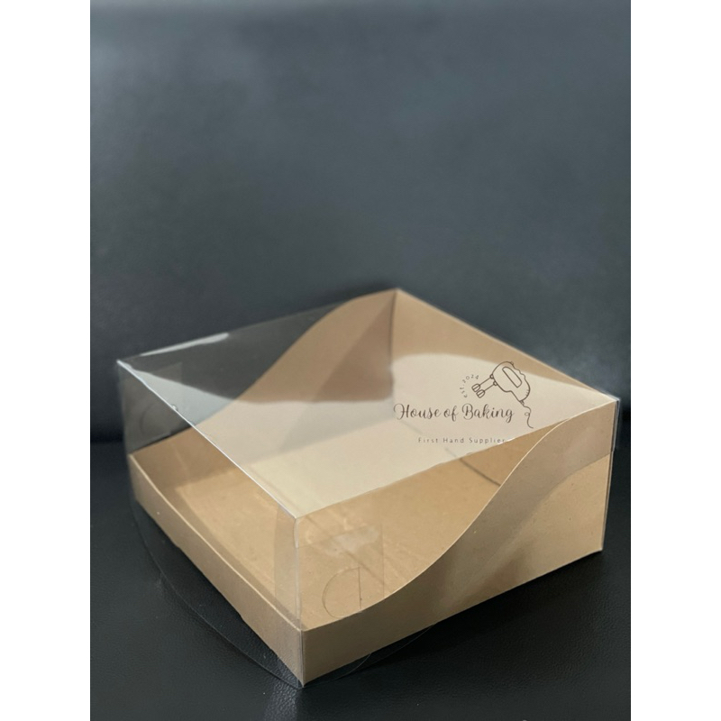 Jual HOB_ Dus Box Packaging Mika Cake 25cm / Box Kue Tebal 25cm Premium ...