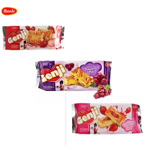 Jual MONDE Genji Pie Box 3varian Rasa | Shopee Indonesia