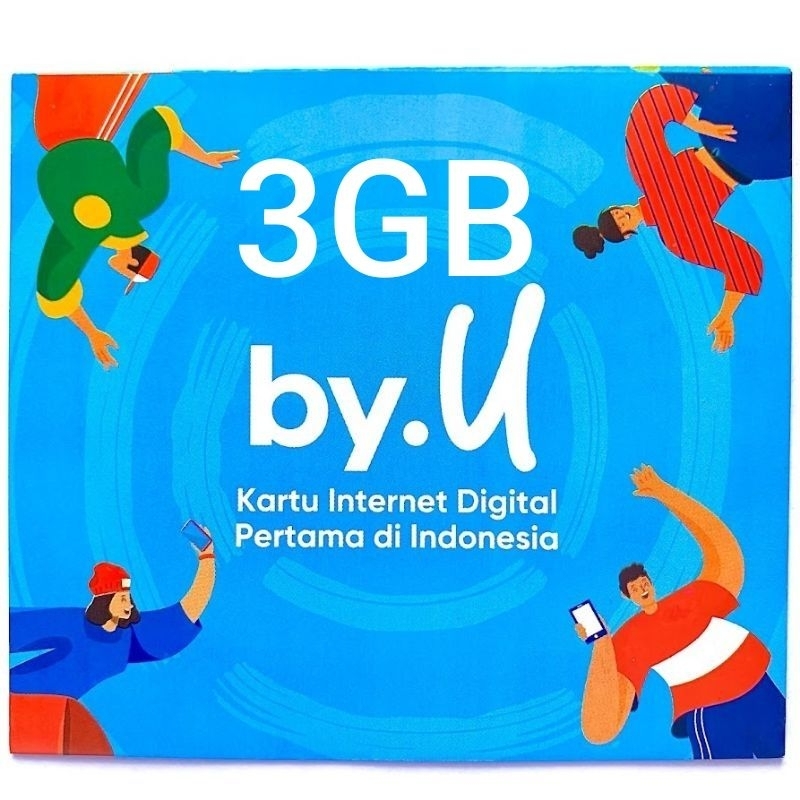 Jual Kartu by.U 3gb | Shopee Indonesia