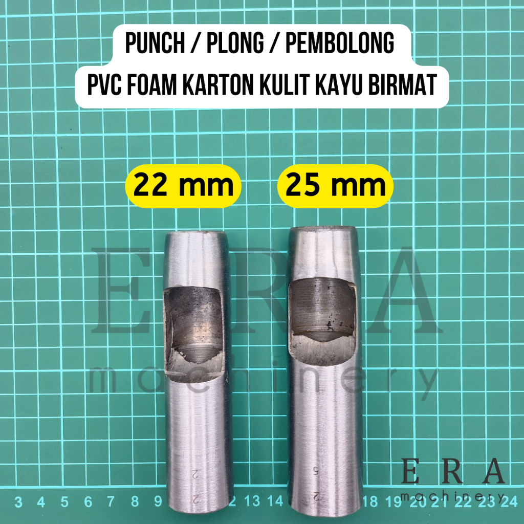 Jual Paku Plong 22mm 25mm Pelubang Pembolong Kulit plastik sabuk tali ...