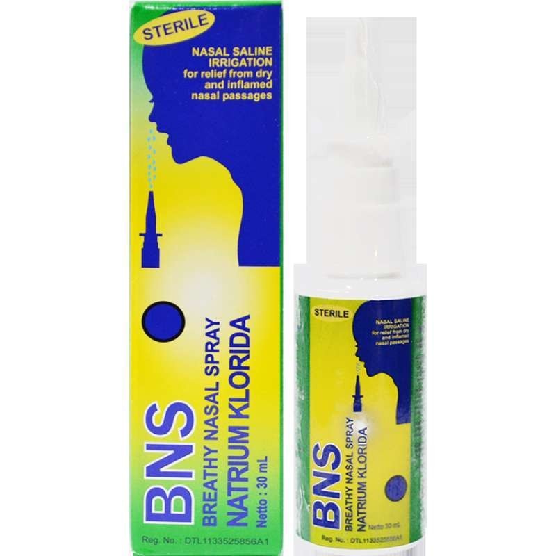 Jual BNS Breathy Nasal Spray 30 ml Untuk Membantu Menambah Kelembapan ...