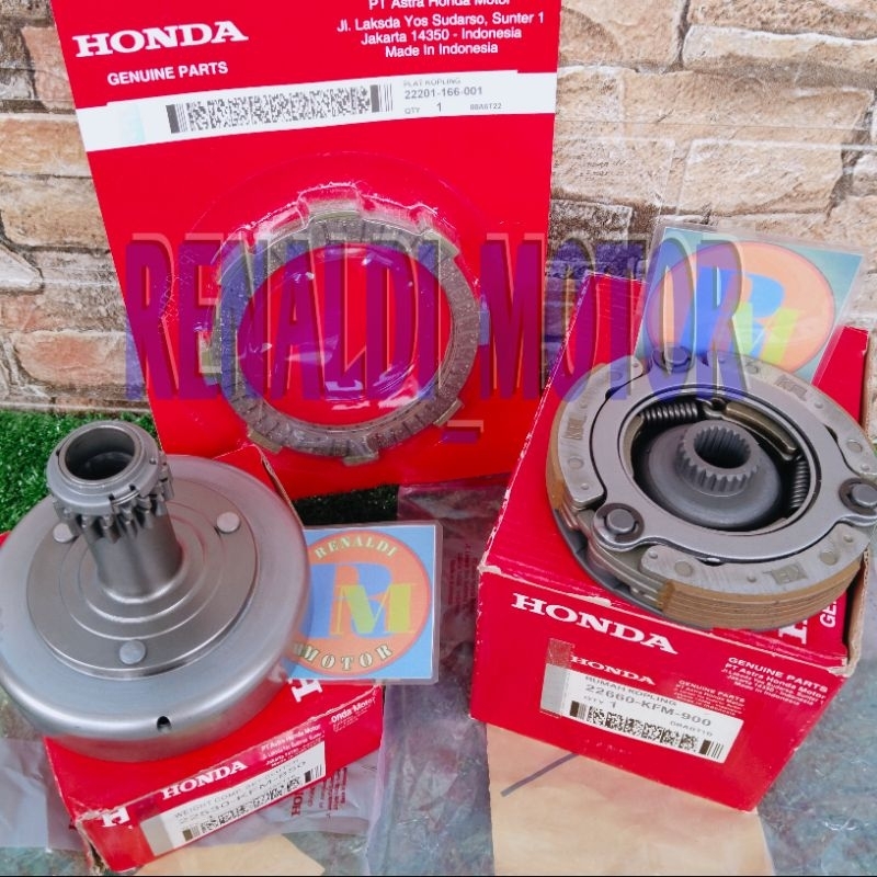 Jual PAKET KOPLING LONCENG KOMPLIT KFM SUPRA FIT SUPRA FIT NEW FIT S FIT R FIT X REVO 100CC ...