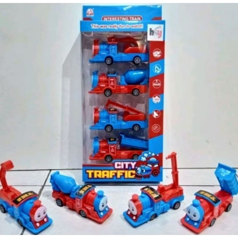 Jual Mainan Kereta Api isi 4 biji | Shopee Indonesia
