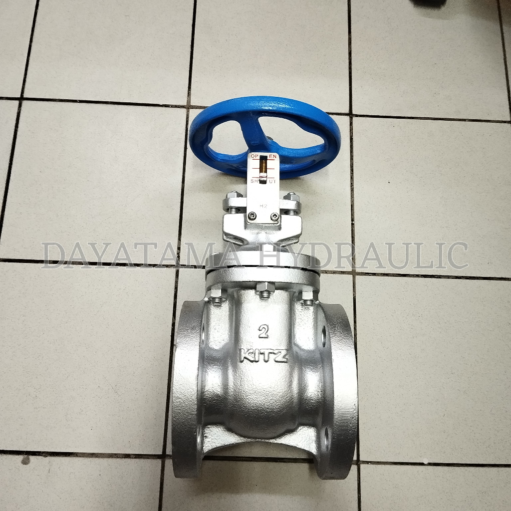 Jual GATE VALVE KITZ (ORIGINAL) CAST IRON JIS 10K UK 2" INCH DN50 | Shopee Indonesia