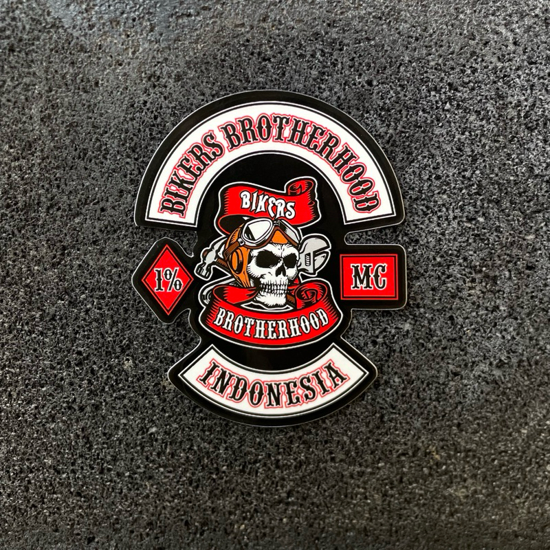 Jual STICKER BIKERS BROTHERHOOD | Shopee Indonesia
