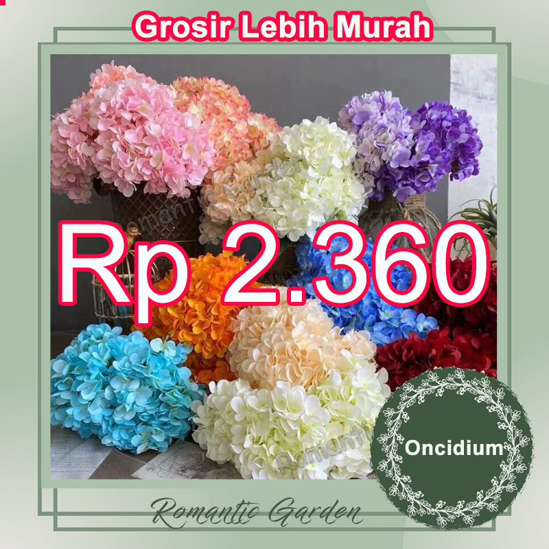 Jual Hydrangea/Batang Hydrangea Flower For Hand Bouquet / Wedding ...