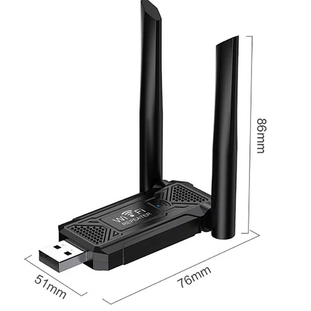 Jual Penguat Sinyal WiFi Repeater USB Range Extender 300Mbps | Shopee ...