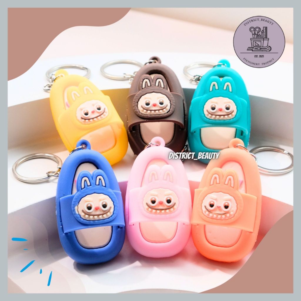 Jual GANTUNGAN KUNCI LABUBU SENDAL KEYCHAIN KEYRING GANCI LABUBU BENTUK ...