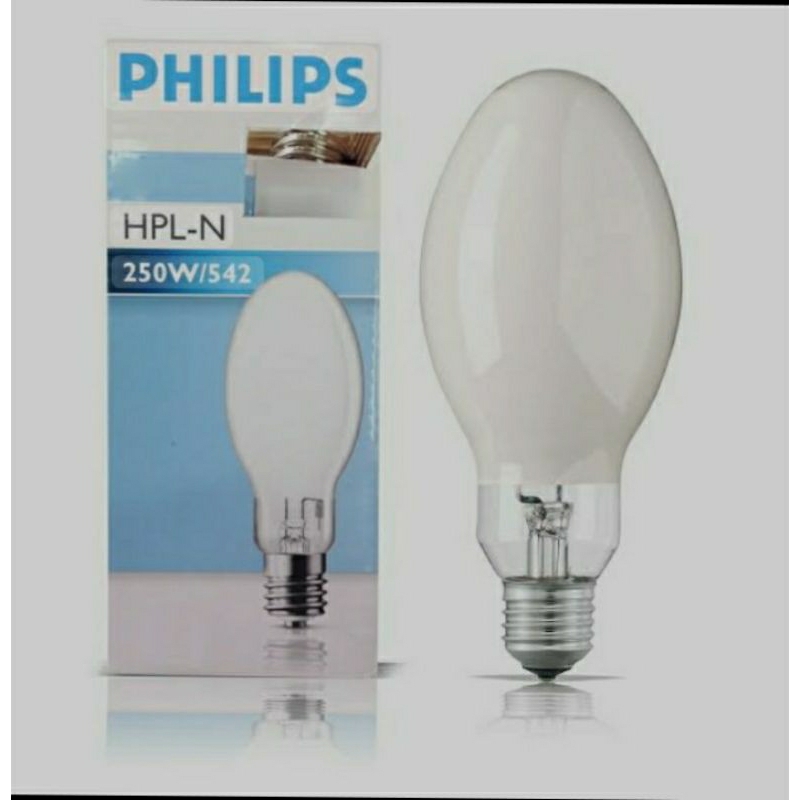 Jual lampu hpl-n 250 watt philips 542 E40 hpln mercury | Shopee Indonesia