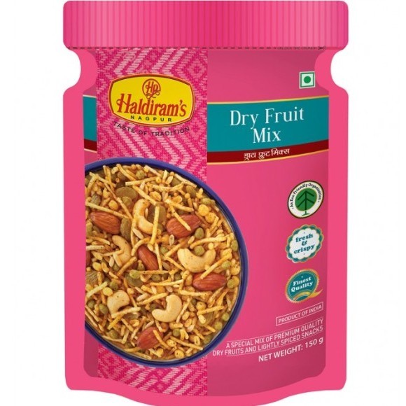 Jual DRY FRUIT MIX HALDIRAM'S 150G / Namkeen / Snack India | Shopee Indonesia