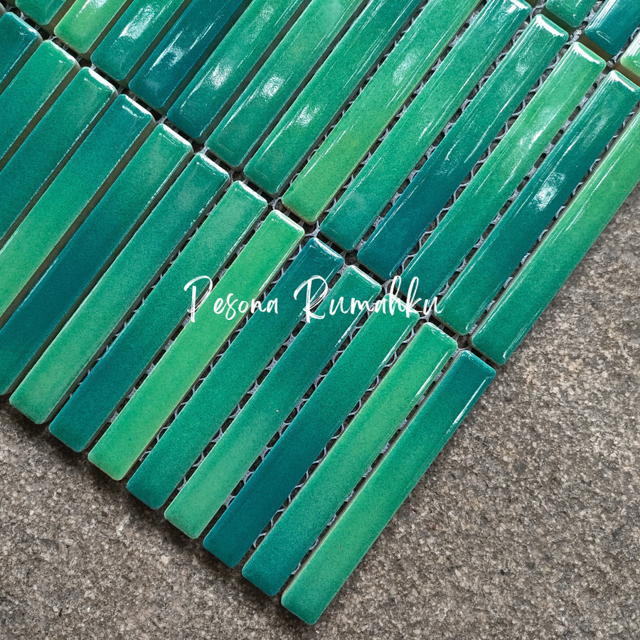 Jual Matcha Kitkat Singres Mosaic Tiles | Mosaic Keramik Dinding Hias ...