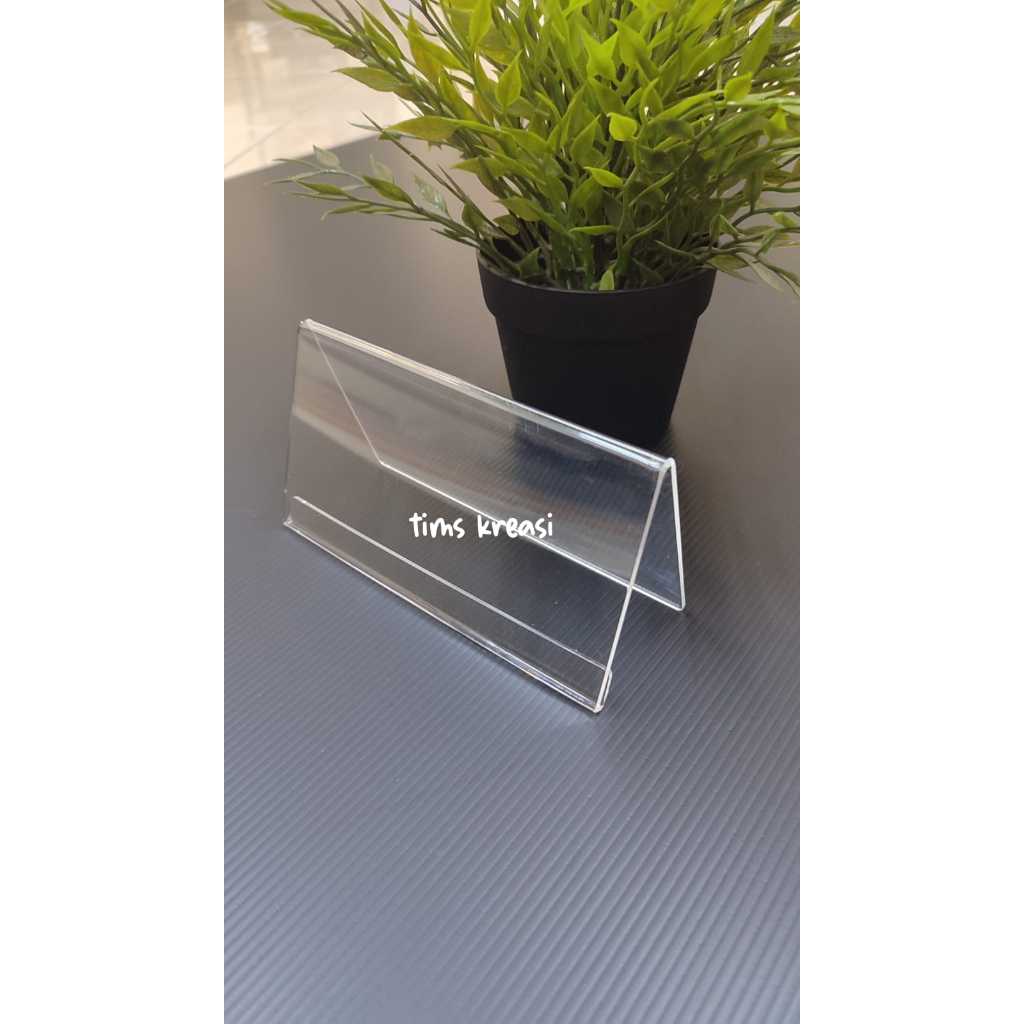 Jual Akrilik Tekuk | Papan Nama Segitiga | Papan Nama Meja | Akrilik ...