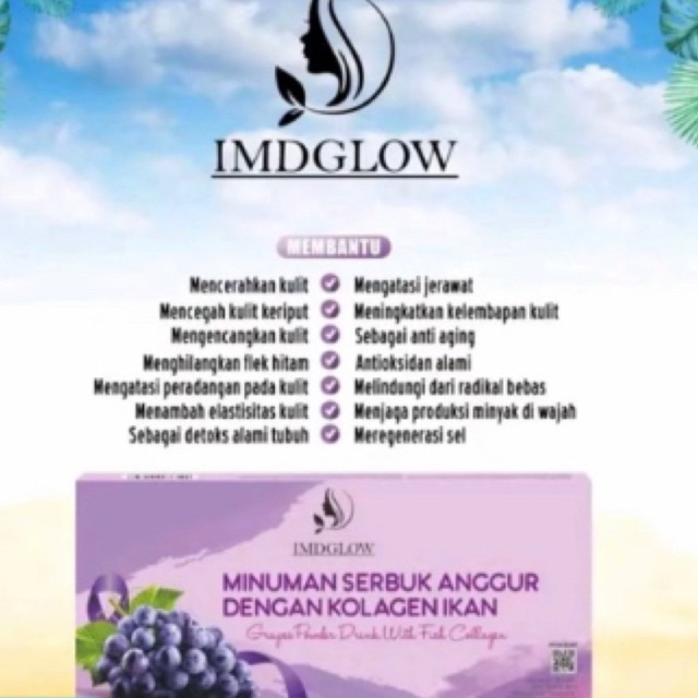 Jual COLLAGEN IMD GLOW (ECER) | Shopee Indonesia