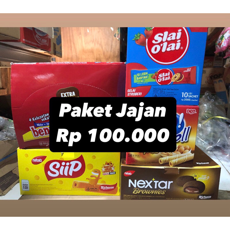 Jual Paket Jajan 100.000 | Shopee Indonesia