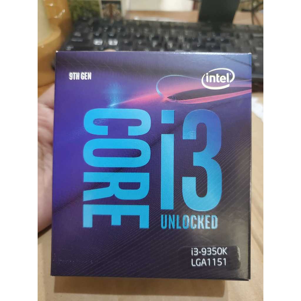 Jual processor core i3 9350k Box tanpa Fan LG 1151 garansi resmi ...