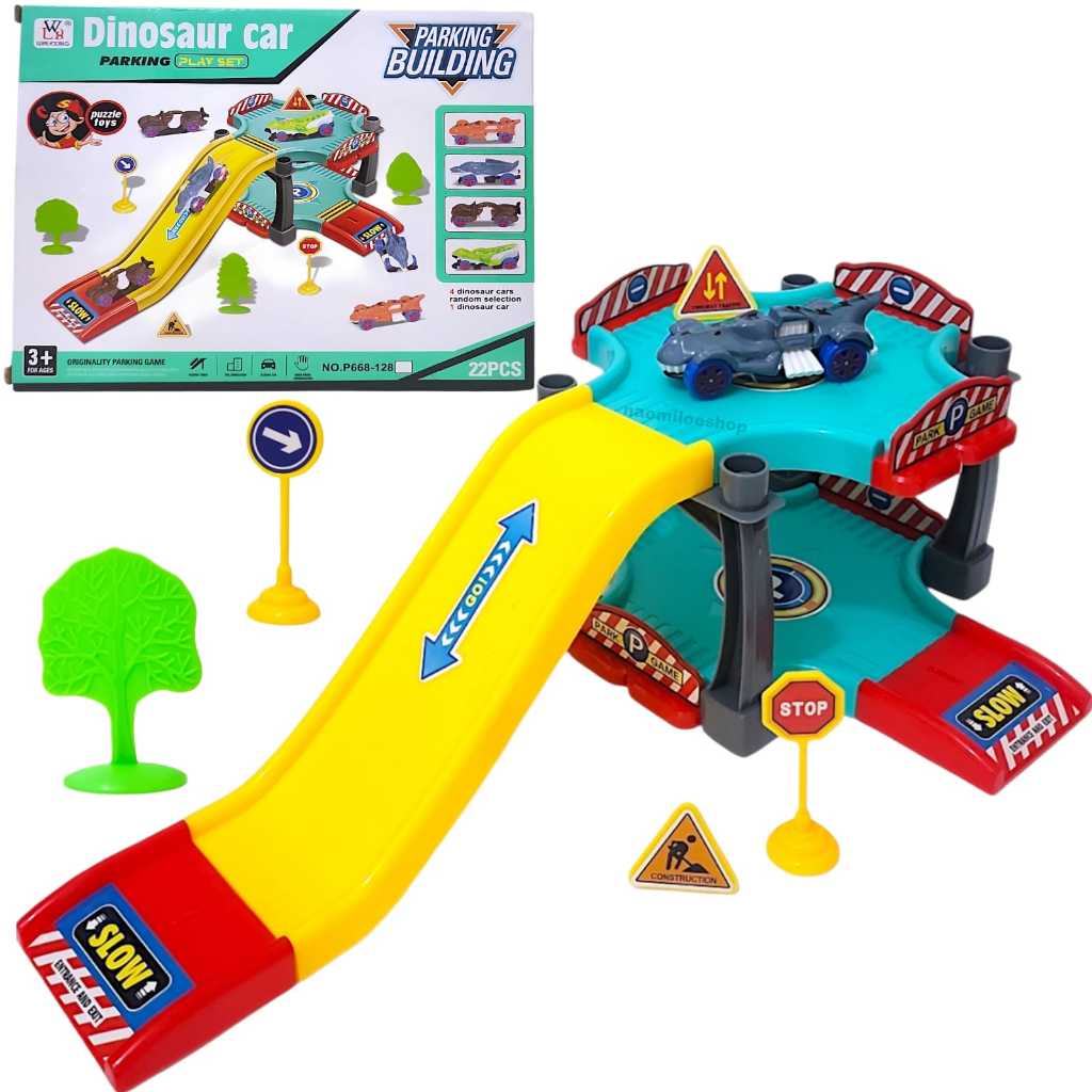 Jual Beach cycle track mainan mobil anak mainan track mobil 2 tingkat ...