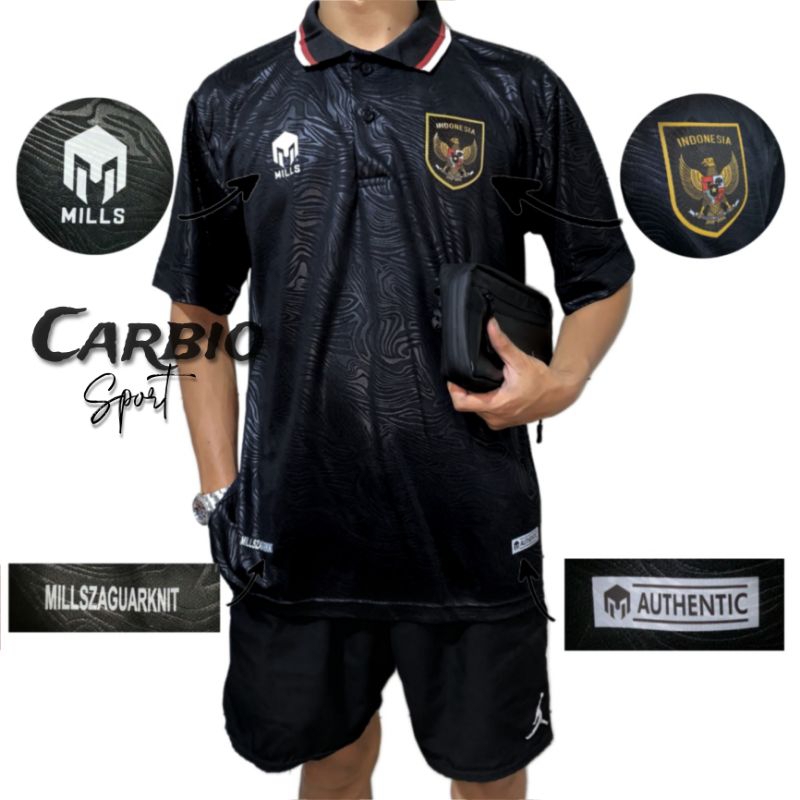 Jual JERSEY TIMNAS MILLS Terbaru!!! Bahan Dryfit Brazil Topo Emboss ...