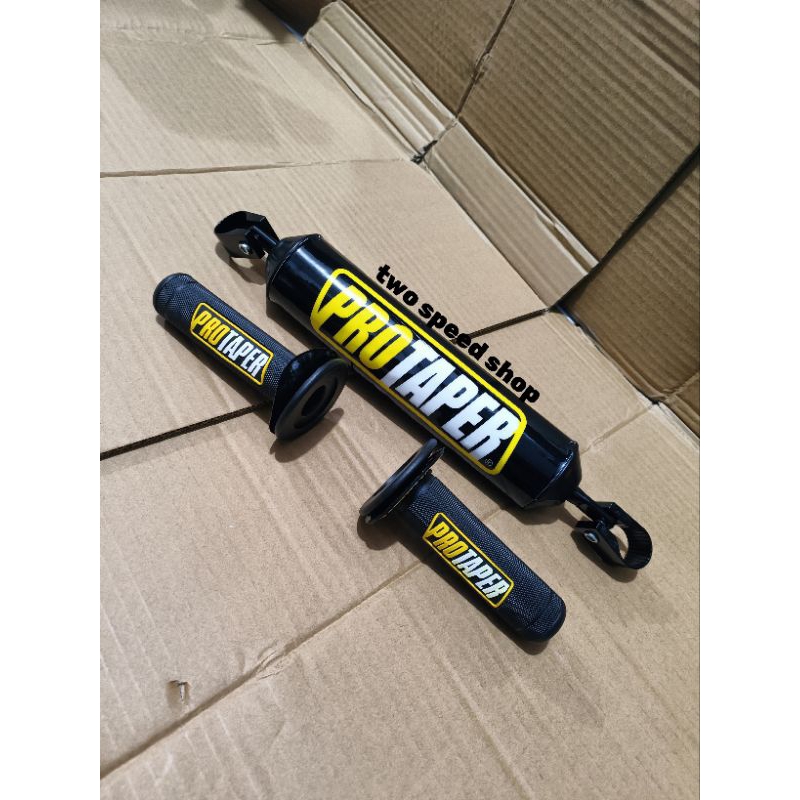 Jual handgrip grip protaper satu set busa stabilizer palang stang ...