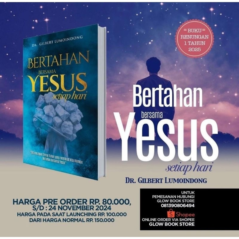 Jual Pre Order Buku Renungan Setahun 2025, Bertahan bersama Yesus ...