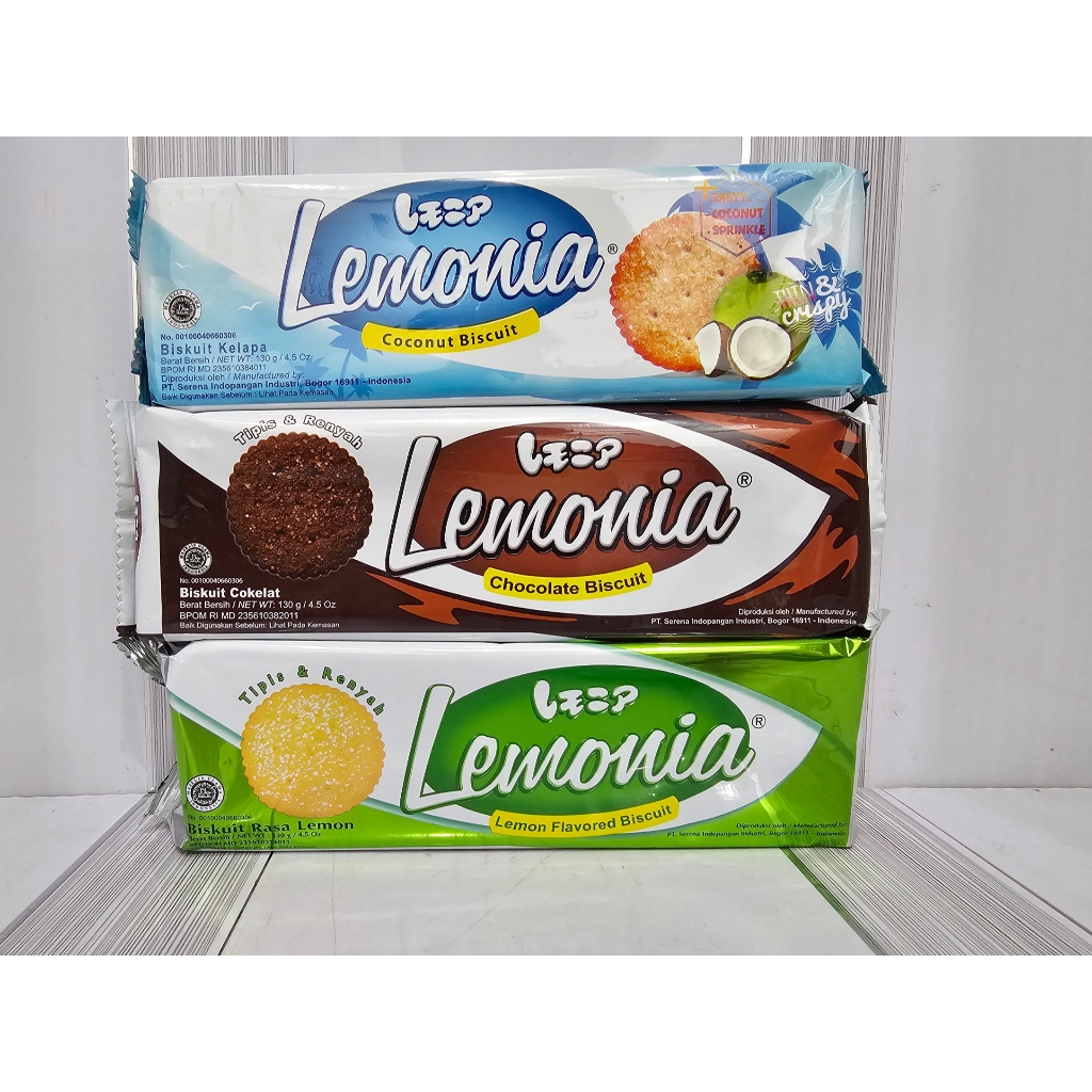 Jual Lemonia Biscuit Lemon 130g | Shopee Indonesia